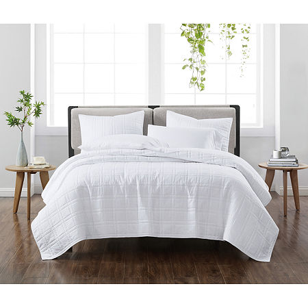 Cannon Heritage 2-Pc. Quilt Set  Twin/Twin Xl - White