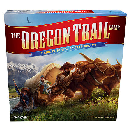 Pressman Toy the Oregon Trail Game - Journey to Willamette Valley Set  295 Piece - Multi