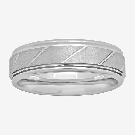 Click here for Mens 7MM Tungsten Wedding Band  12  Grey prices