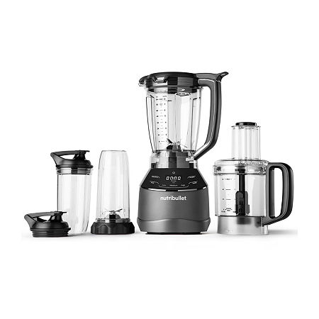 NutriBullet Triple Prep System 64 oz Blender and Food Processor - Black