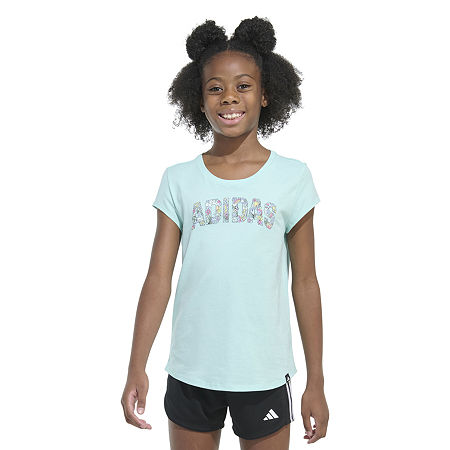 Click here for adidas Big Kid Girls Crew Neck Short Sleeve Slim F... prices