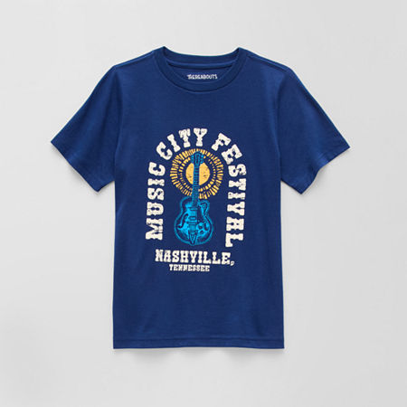 Click here for Thereabouts Little & Big Kid Boys Crew Neck Short... prices