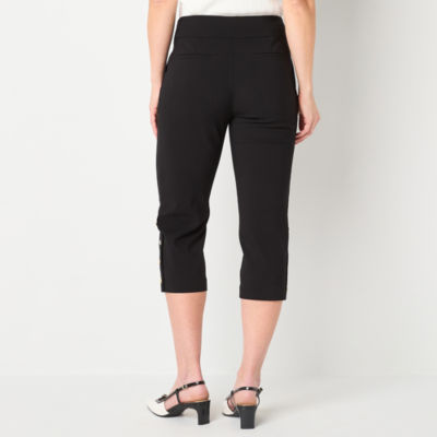 Liz Claiborne April Womens Mid Rise Capri Pant - JCPenney