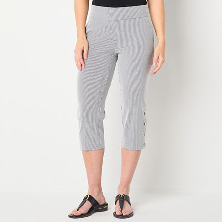 Click here for Liz Claiborne April Womens Stretch Fabric Slim Mid... prices