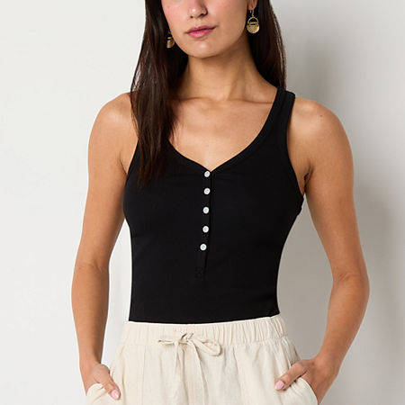 Click here for a.n.a Womens Henley Neck Sleeveless Tank Top  Xx-l... prices