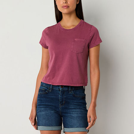 Click here for a.n.a Womens Crew Neck Short Sleeve Pocket T-Shirt... prices