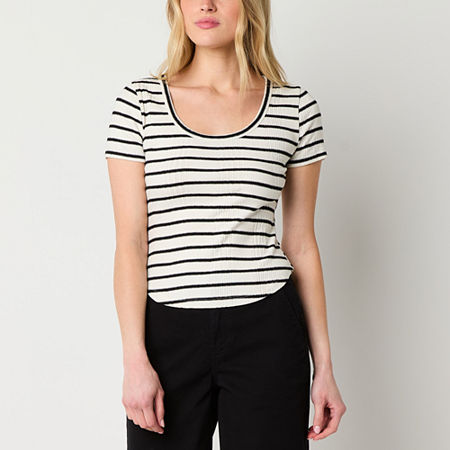 Click here for a.n.a Womens Scoop Neck Short Sleeve T-Shirt  Peti... prices