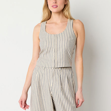 Click here for a.n.a Linen Blend Womens Sleeveless Vest  Medium... prices