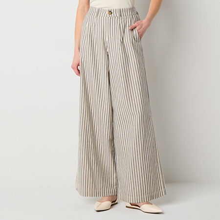Click here for a.n.a Womens Wide Leg High Rise Trouser  10  Blue prices