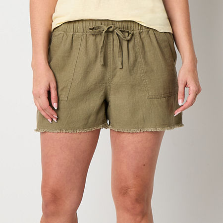 Click here for a.n.a Womens Utility Mid Rise 3 1/2 Pull-On Short... prices