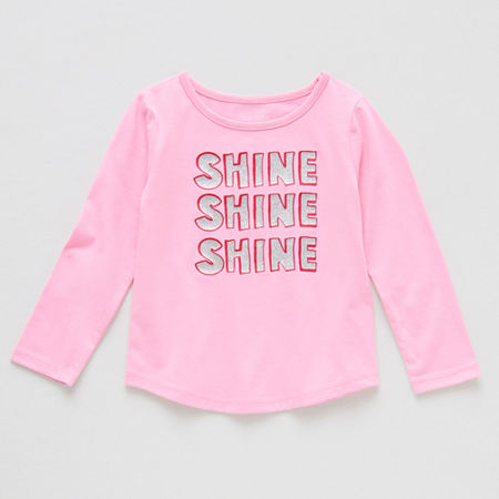 Click here for Okie Dokie Toddler & Little Girls Round Neck Long... prices