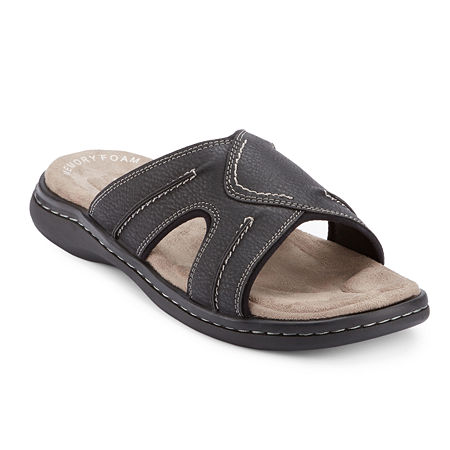 Click here for Dockers Mens Sunland Slide Sandals  9 Wide  Black prices