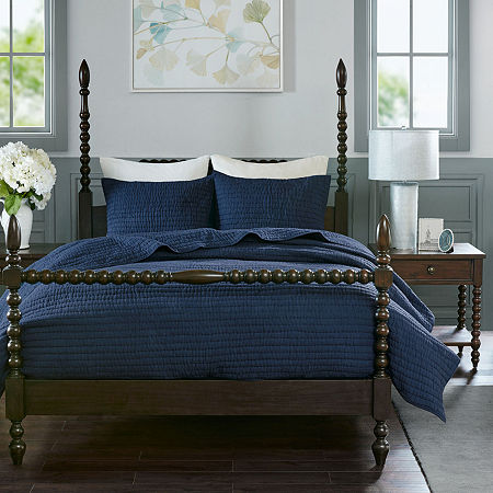 Click here for Madison Park Signature Serene Hand Quilted 3-Pc. Q... prices