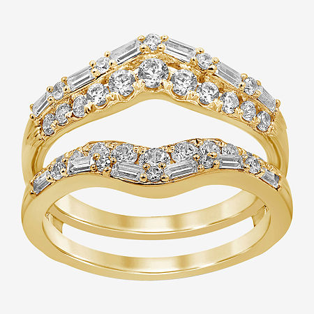 Click here for Womens 1 CT. T.W. Natural White Diamond 14K Gold W... prices