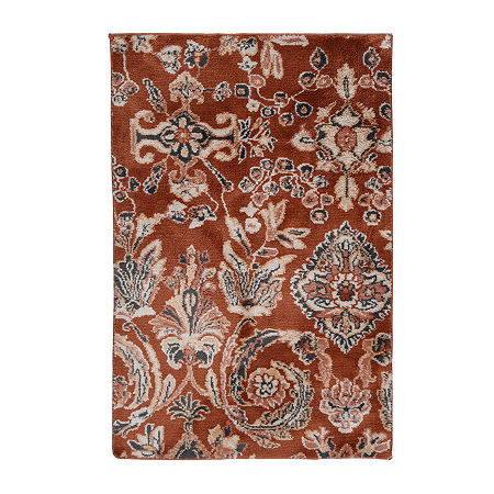 Click here for Riviera Home Cashlon Terra Lena Floral Hand Tufted... prices