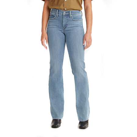 Levis Womens 315 Shaping Mid Rise Lightweight Bootcut Jeans - Lapis Topic