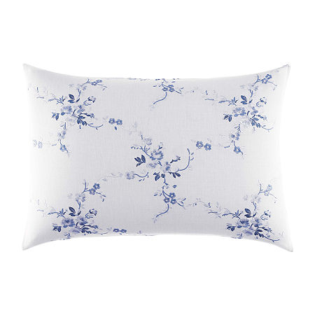 Laura Ashley Charlotte Decorative Pillow  14 x 20 - China Blue
