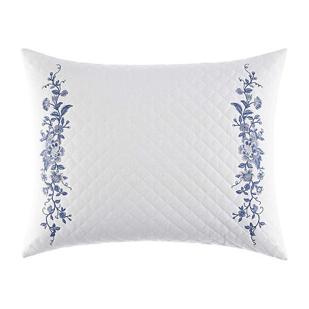 Laura Ashley Charlotte Decorative Pillow  16 x 20 - China Blue