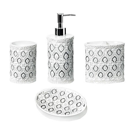 Click here for Popular Bath Monaco 4-pc. Bath Accessory Sets  One... prices