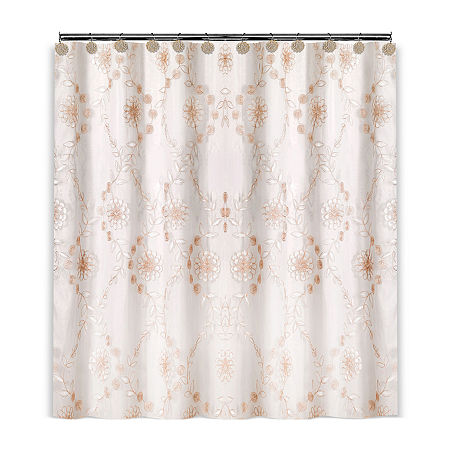 Popular Bath Rose Vine Shower Curtain - Beige