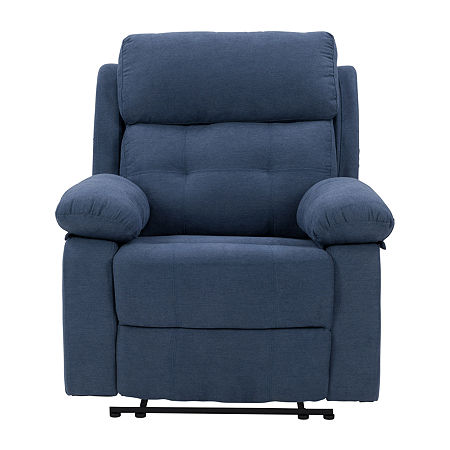 Click here for Oren Pad-Arm Manual Recliner  One Size  Blue prices