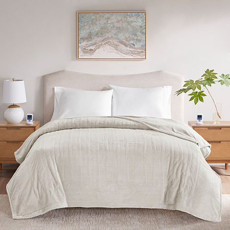 Click here for Beautyrest Microplush Heated Blanket with Wi-Fi Te... prices