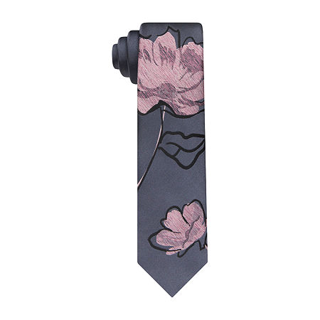 Click here for J. Ferrar Floral Tie  One Size  Pink prices