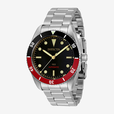 Mens Invicta Pro Diver Automatic Black Dial Watch - 34334