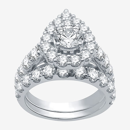 Click here for (H-I / I1) Womens 4 CT. T.W. Lab Grown White Diamo... prices