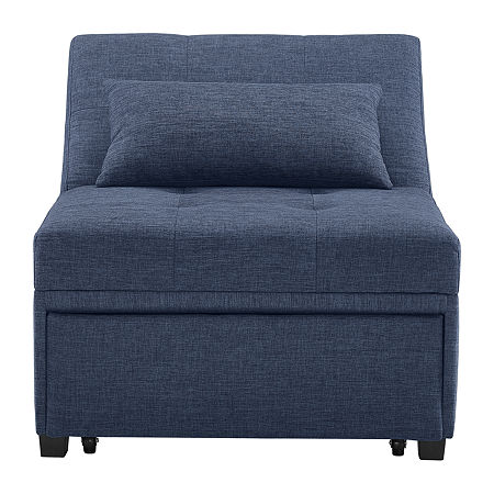 Click here for Demarco Folding Sleeper Ottoman  One Size  Blue prices