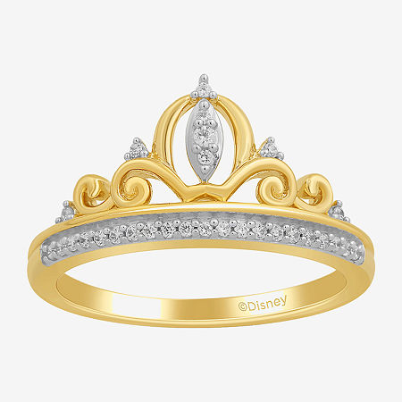 Click here for Enchanted Disney Fine Jewelry Womens 1/8 CT. T.W.... prices