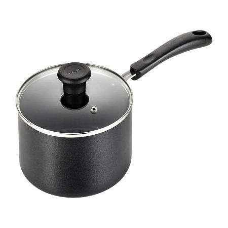 Click here for T-Fal(R) Essentials 3qt. Black Sauce Pan with Lid prices