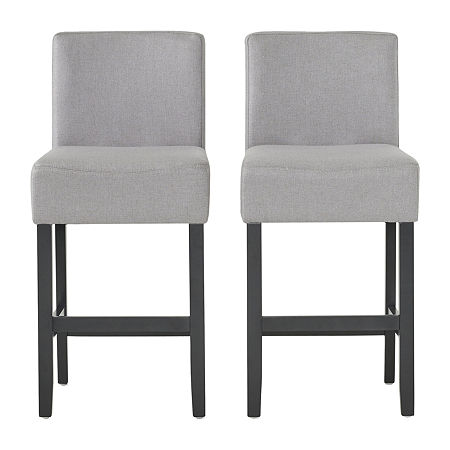 Click here for Lopez 2Pc Counter Height Bar Stool  One Size  Gray prices