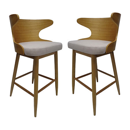 Click here for Kamryn 2pc Counter Height Upholstered Bar Stools... prices