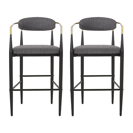 Click here for Elmore 2Pc Counter Height Upholstered Bar Stool  O... prices