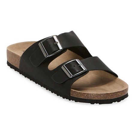 Click here for Arizona Jean Co Fireside Womens Footbed Sandals  6... prices