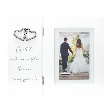 Click here for Malden 4X6/5X7 Of All The Walks Heart Tabletop Fra... prices