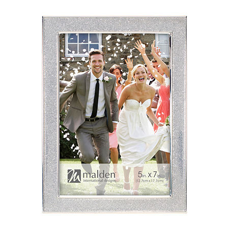 Click here for Malden 5X7 Glitter Metal Tabletop Frame  One Size... prices