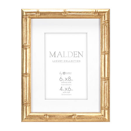 Click here for Malden 4X6 & 6X8 Gold Matted Bamboo Tabletop Frame... prices
