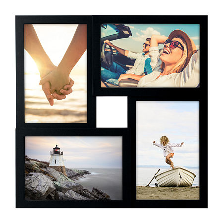 Click here for Malden 4x6 Square Black 4-Opening Collage Frame  O... prices