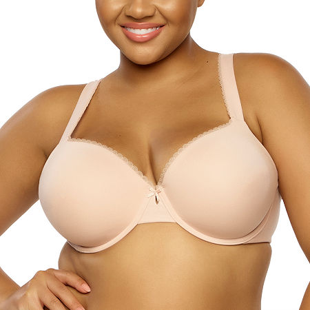 Paramour Womens Sensational Underwire T-shirt Bra - Light Beige