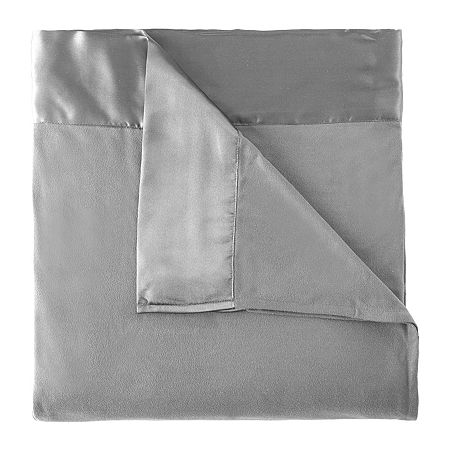 Shavel Micro Flannel All Seasons Year Round Sheet Blanket  Full/Queen - Greystone