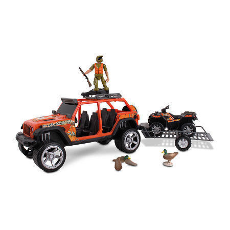 Click here for Realtree Hunting Playset Jeep Wrangler With Ducks... prices