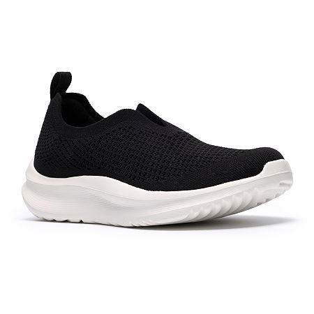 Click here for Clarks Solevana Knit Cloudsteppers Womens Round Sl... prices