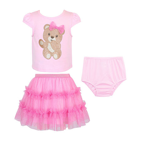 Click here for Lilt Baby Girls 2-pc. Skirt Set  6-9 Months  Pink prices