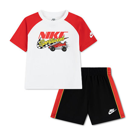 Click here for Nike Boys Toddler 2T-4T Victory Lap Crewneck T-Shi... prices