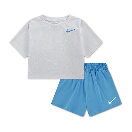 Click here for Nike Girls Toddler 2T-4T Lace It Up Crewneck T-Shi... prices