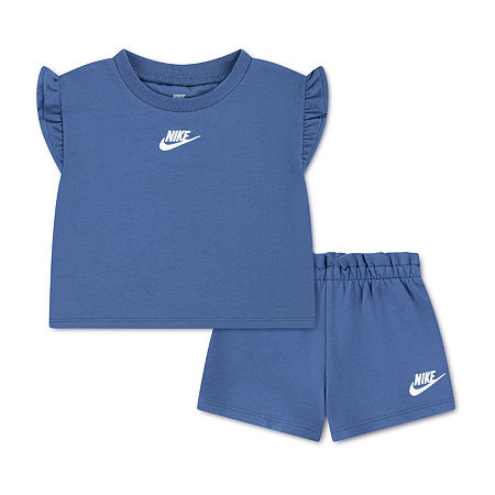 Click here for Nike Toddler Girls 2-pc. Short Set  4t  Blue prices
