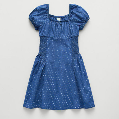 Click here for Thereabouts Little & Big Kid Girls Short Sleeve Pu... prices