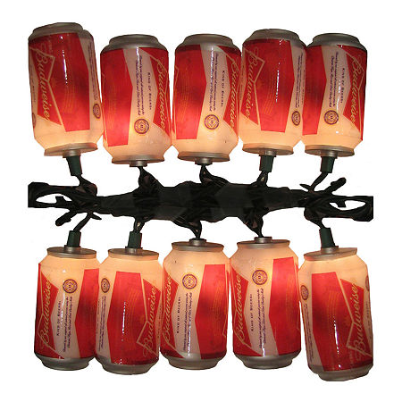 Click here for Kurt Adler 10-Light Budweiser Can Light Set  One S... prices